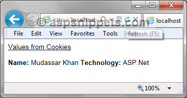 Send Pass Data Values from one page to another using jQuery