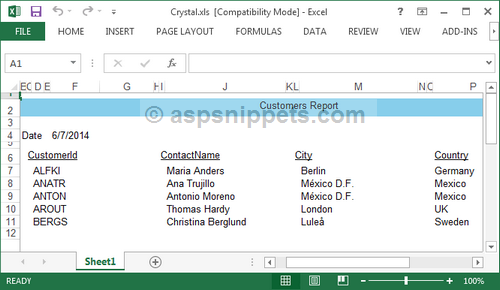 C Programming Tutorial8920128728 Aspnet Mvc Export Crystal Report To Word Excel Pdf And Csv