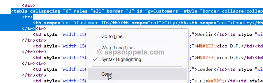 Scrollable Gridview With Fixed Headers And Client Side Sorting Using