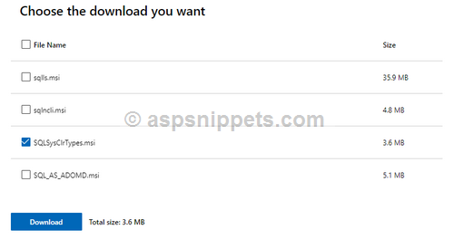 Could Not Load File Or Assembly Microsoftsqlservertypes Version13000