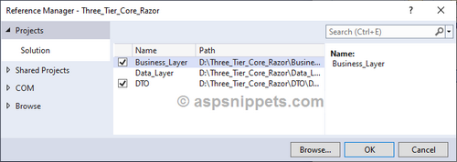 Implement Three Tier Architecture In Net Core 60