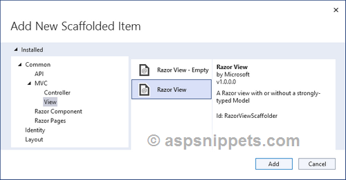 Aspnet Core 8 Hello World Tutorial With Sample Program Example