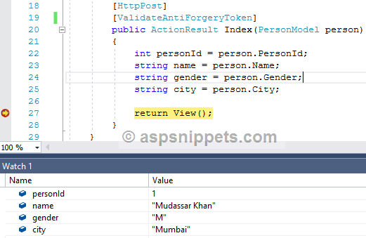 Validateantiforgerytoken Attribute In Aspnet Mvc 