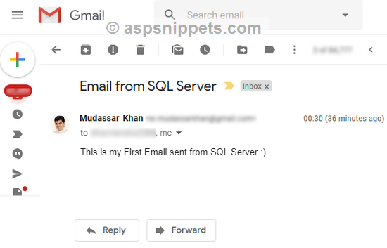 Send Email to multiple recipients using spsenddbmail in SQL Server