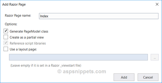 Aspnet Core Razor Pages Pass Send Data From Page Model To Razor Page