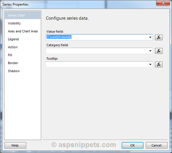 Adding Charts To Aspnet Reportviewer Control Display Pie Chart In Rdlc Report In Aspnet