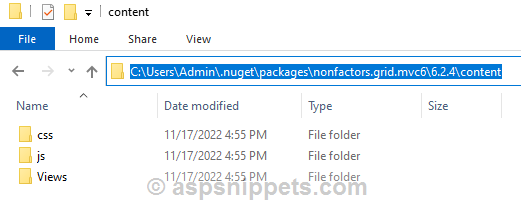 Webgrid Step By Step Tutorial With Example In Aspnet Core Mvc