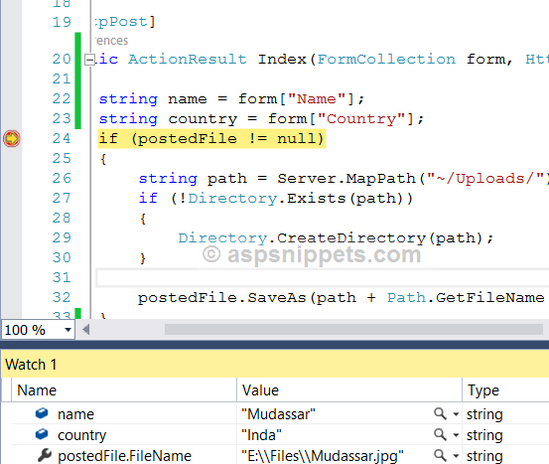 Pass Send Other Form Data Along With File Upload In Aspnet Mvc