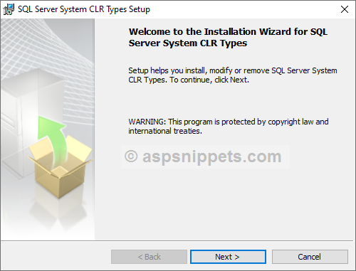 Could Not Load File Or Assembly Microsoftsqlservertypes Version10000