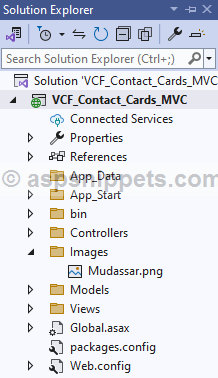 ASPNet MVC Create and download vCard VCF file