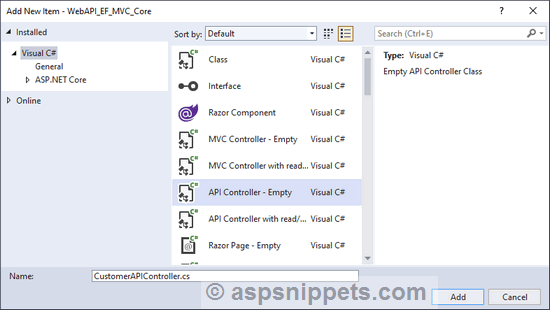 Aspnet Core Using Mvc Controller And Web Api In Same Solution Project