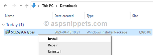 Could Not Load File Or Assembly Microsoftsqlservertypes Version10000