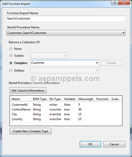 Implement Search Functionality In Gridview Using Entity Framework In Aspnet