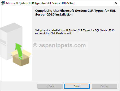 Could not load file or assembly MicrosoftSqlServerTypes Version13000