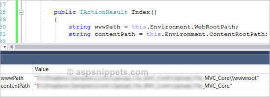 Solved Servermappath Not Working In Aspnet Core