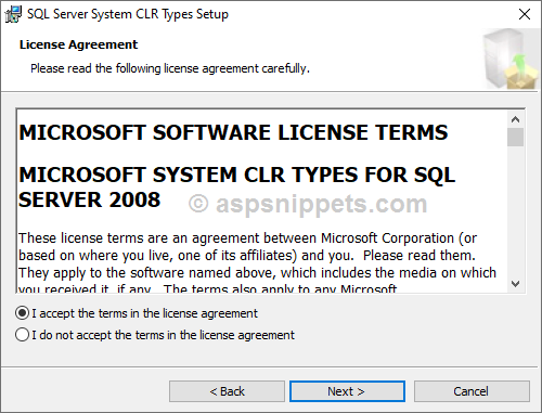 Could Not Load File Or Assembly Microsoftsqlservertypes Version10000