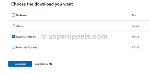 Could Not Load File Or Assembly Microsoftsqlservertypes Version10000