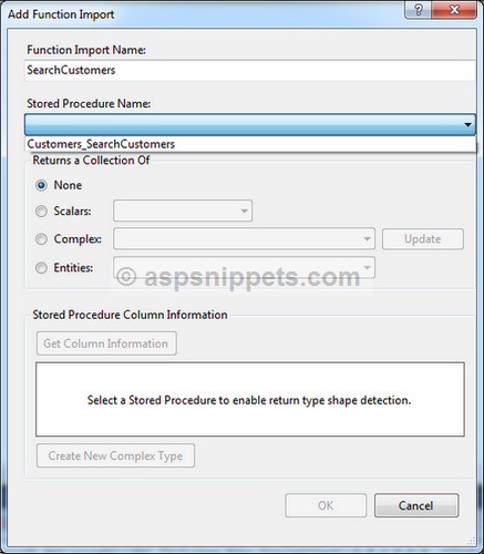 Implement Search Functionality In Gridview Using Entity Framework In Aspnet