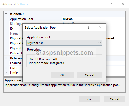 IIS Unrecognized attribute targetFramework